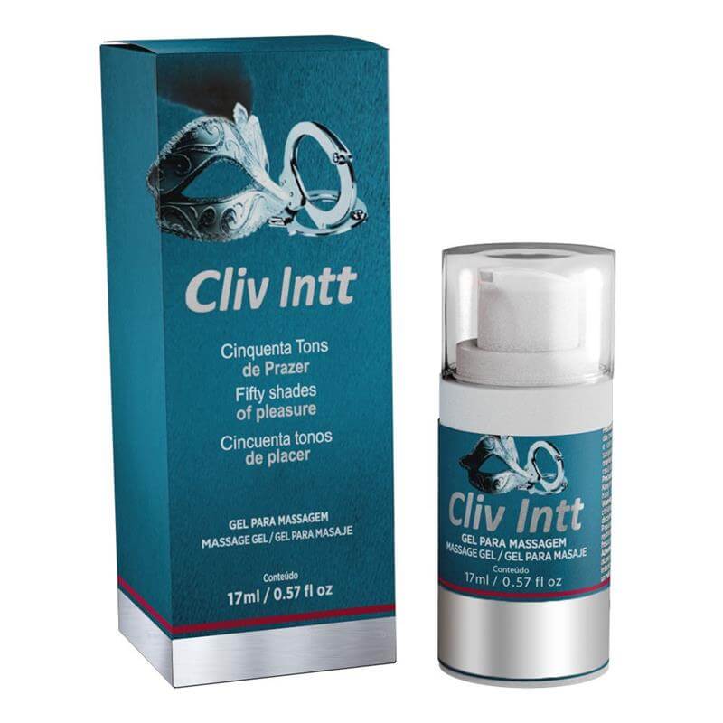 Cliv Intt 50 Tons de Prazer - Gel Umectante Relaxante - Exclusiva